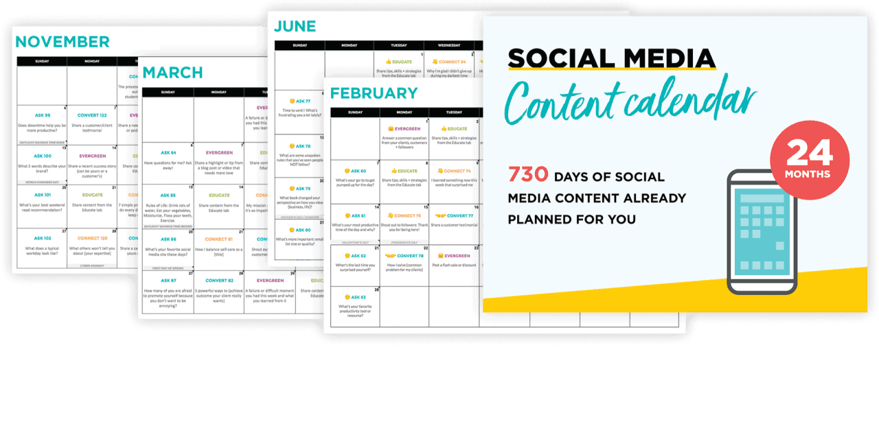 **The Content Calendar System** - ConversionMinded