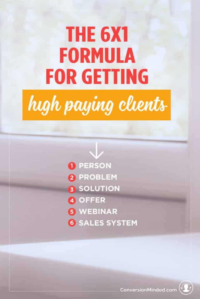 The 6x1 Formula for Winning New Clients - Conversion Minded
