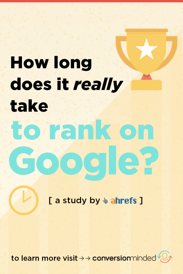 Here's How Long it REALLY Takes to Rank on Google [Infographic]