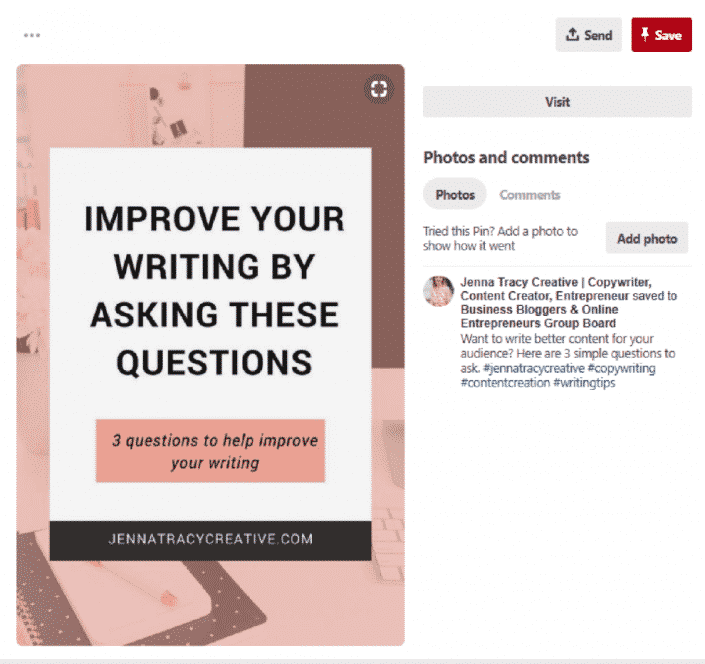 standard-pin-example | ConversionMinded
