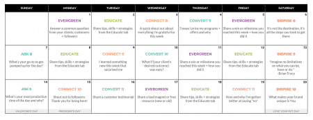[CCS] Content Calendar System | ConversionMinded