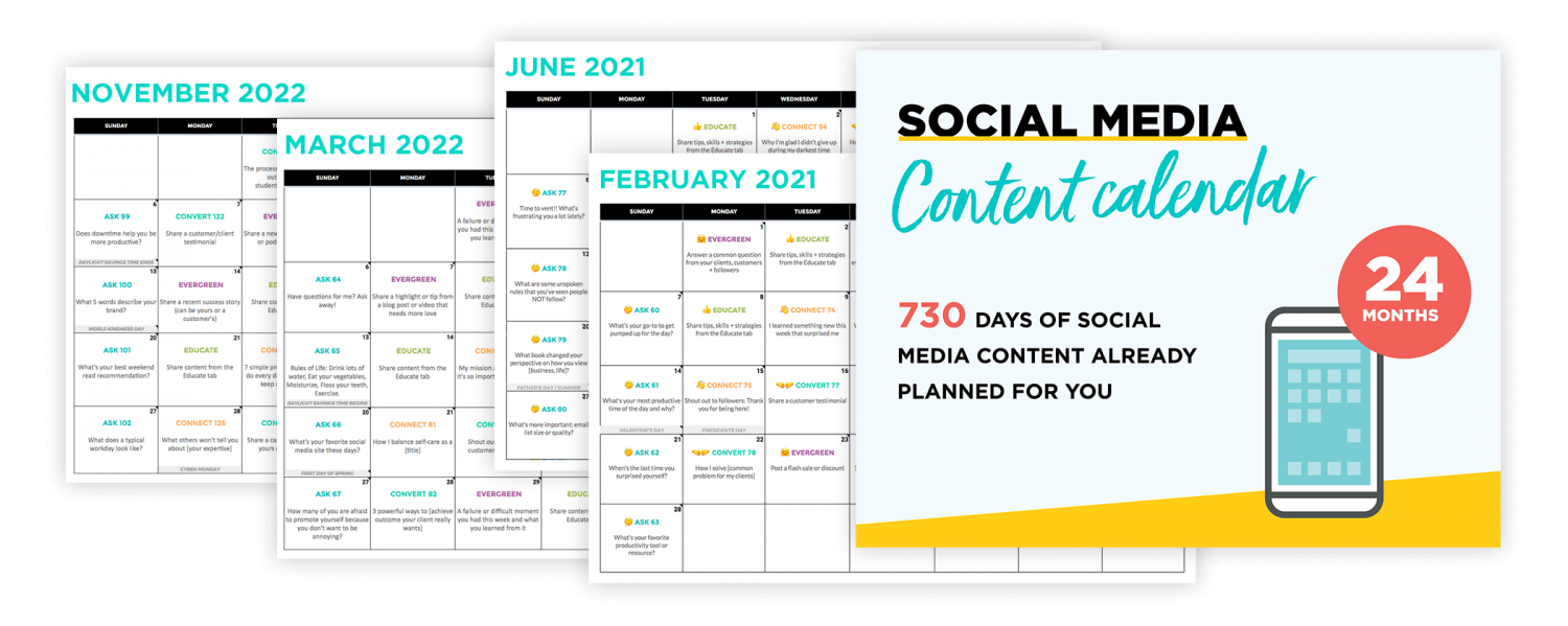 [CCS] Content Calendar System | ConversionMinded