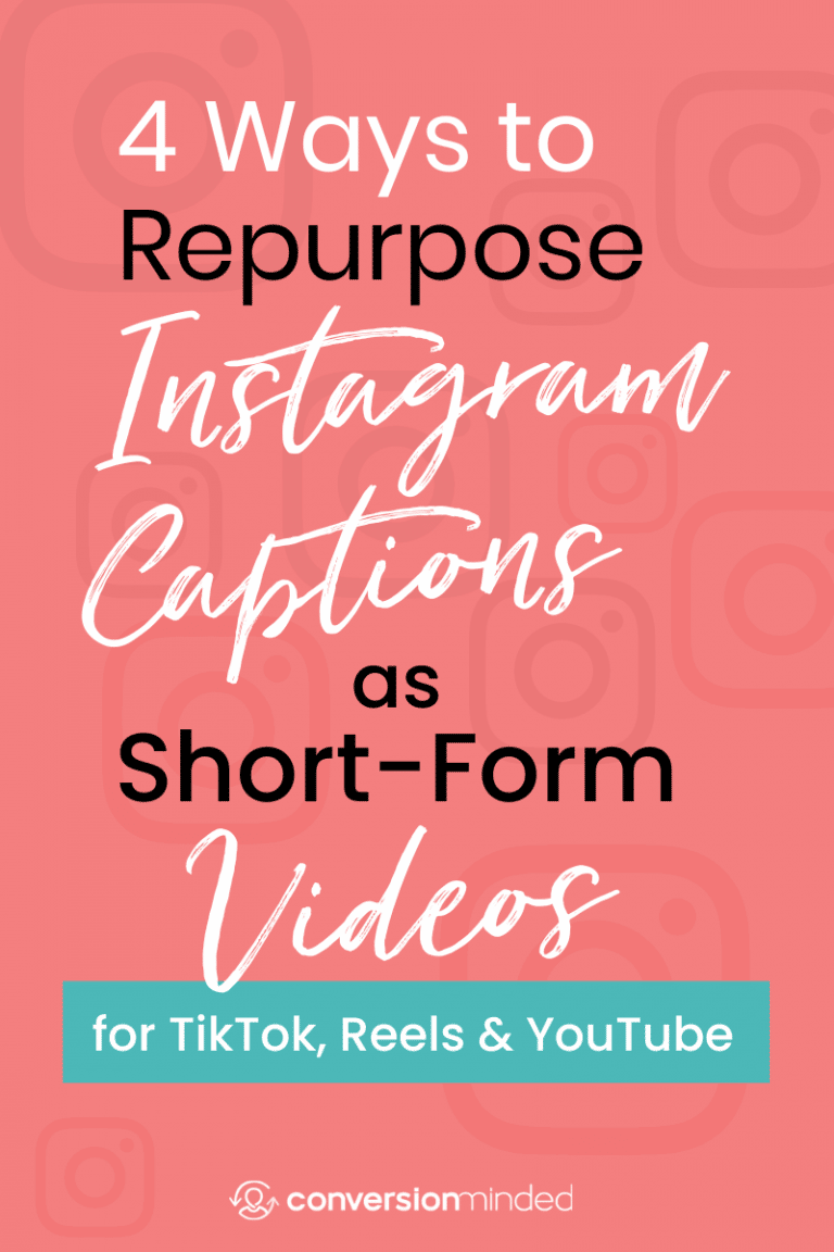 4 Ways to Turn Instagram Captions into Short-Form Videos