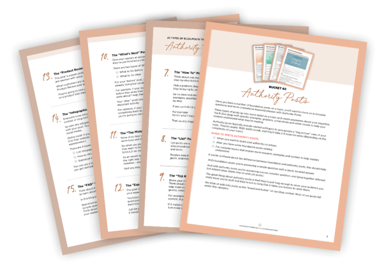 [LP] Blog Post Types that Drive Traffic | ConversionMinded