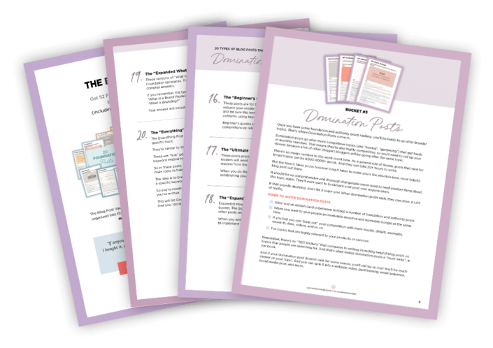 [LP] Blog Post Types that Drive Traffic | ConversionMinded